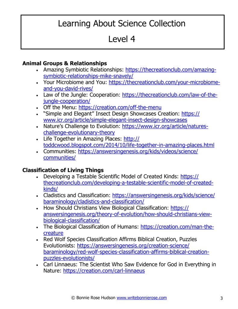 Learning About Science Level 4-Discussion Helps | Made By Teachers