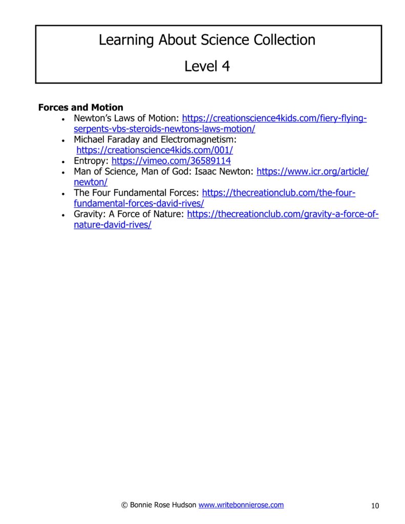 Learning About Science Level 4-Discussion Helps | Made By Teachers