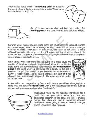 Physical and Chemical Changes-Learning About Science, Level 5 | Made By ...