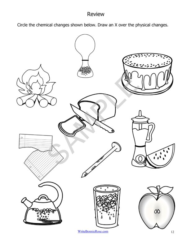 Physical and Chemical Changes-Learning About Science, Level 5 | Made By ...