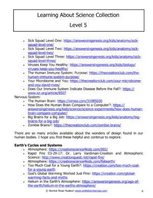 Learning About Science Level 5-Discussion Helps | Made By Teachers