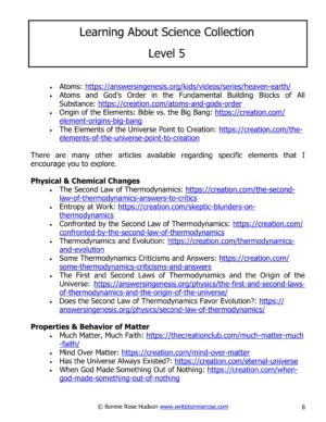 Learning About Science Level 5-Discussion Helps | Made By Teachers