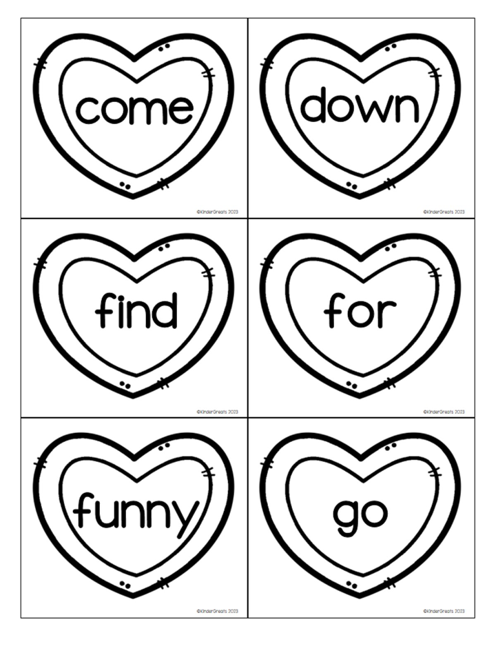 Valentines Dolch Sight Word Game Bundle | Made By Teachers