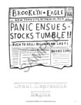 Great Depression Coloring Book-Level A | Made By Teachers