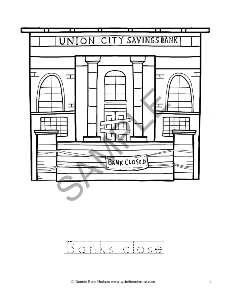 Great Depression Coloring Book-Level A | Made By Teachers