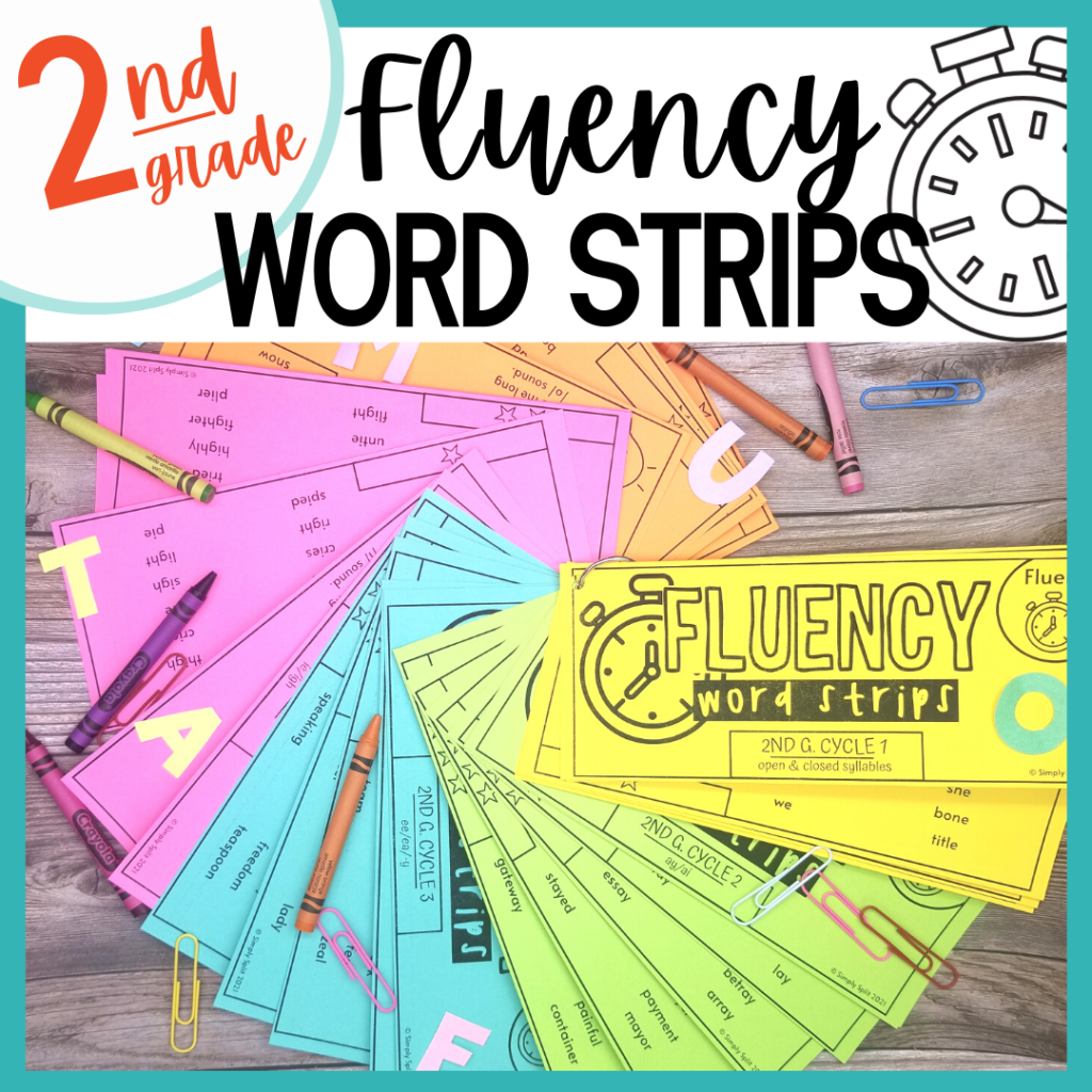 2nd Grade Fluency Center BUNDLE Decoding Strips & Phonics Games ...