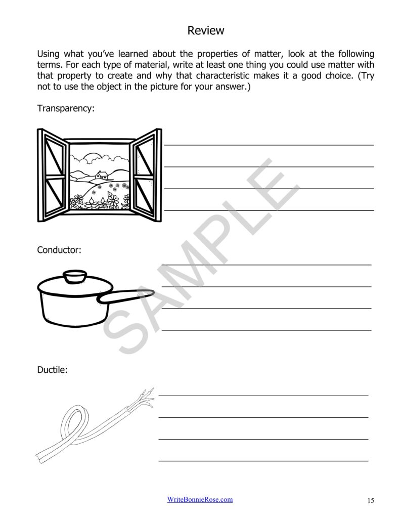 Properties and Behavior of Matter-Learning About Science, Level 5 ...