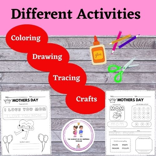 Mother's Day Worksheets / Mothers Day Tracing and Crafts | Made By Teachers