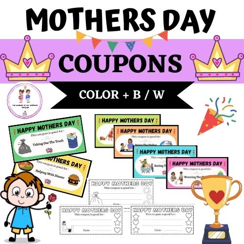 Mothers Day Coupons | Made By Teachers