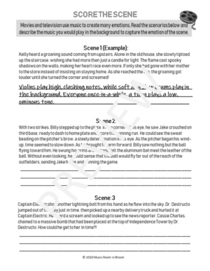 NO-Prep NO-Tech SUB PLANS for Middle School Music | Made By Teachers