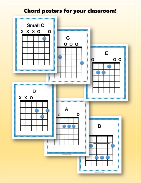 BEGINNING GUITAR UNIT for Middle and High School Music Classes | Made ...