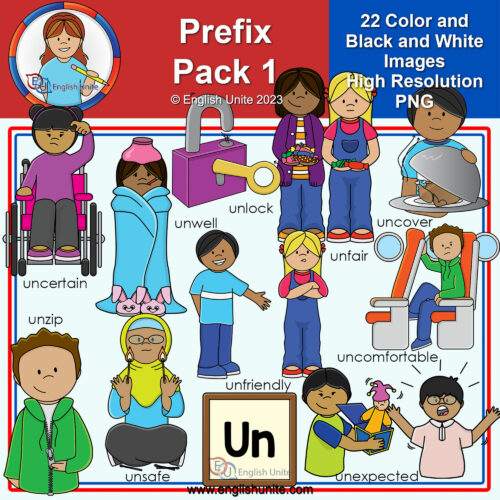 Clip Art - Prefix Super Bundle | Made By Teachers