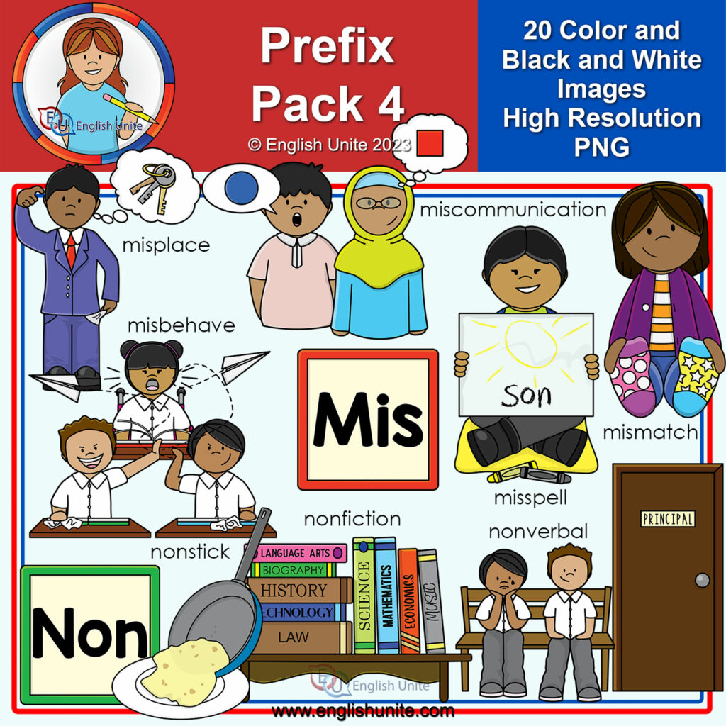 Clip Art - Prefix Super Bundle | Made By Teachers