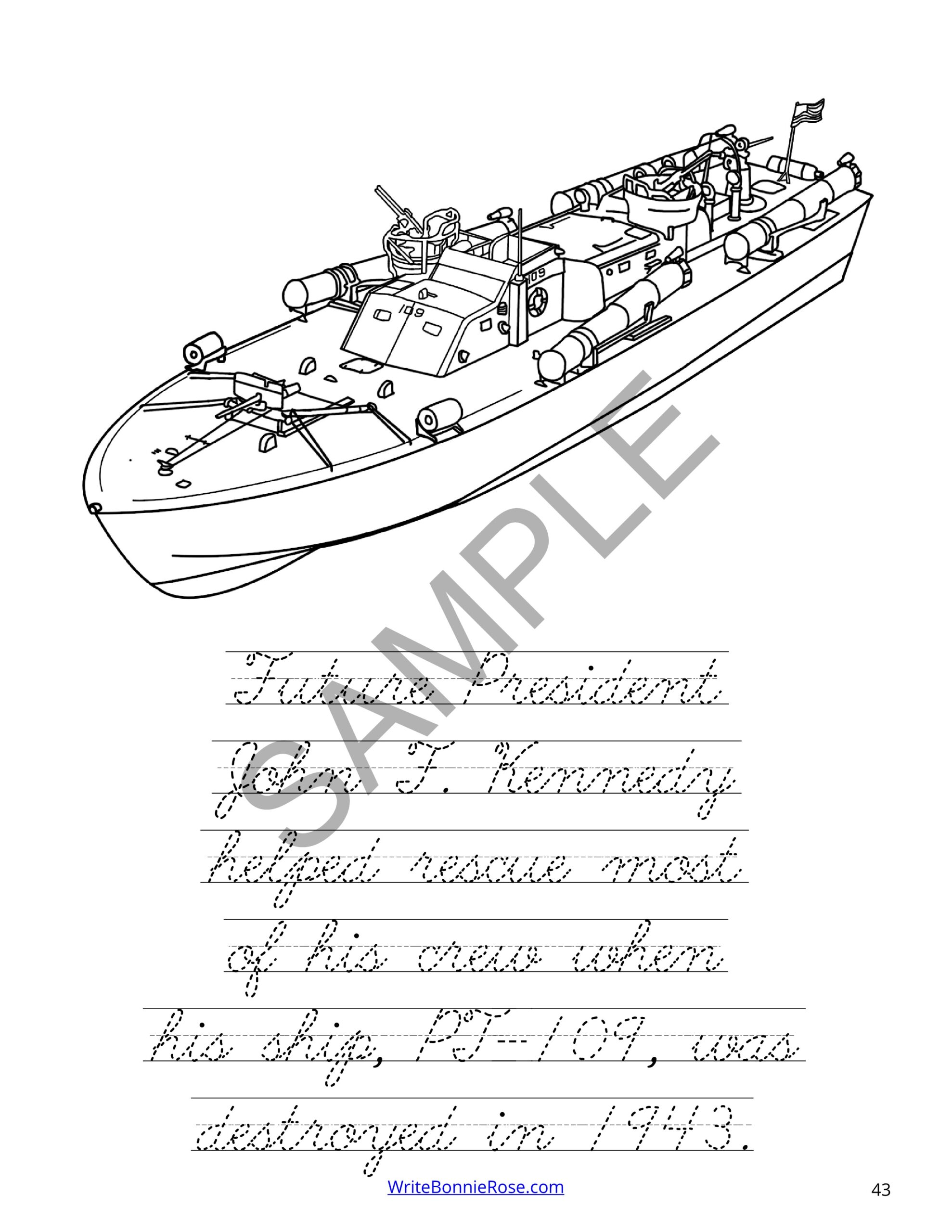 History at Sea Coloring Book-Level C | Made By Teachers