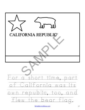 History of Flags in America Coloring Book-Level B | Made By Teachers