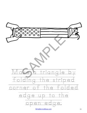 History of Flags in America Coloring Book-Level B | Made By Teachers