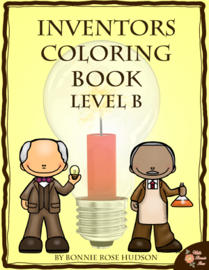 Inventors Coloring Book-Level B | Made By Teachers