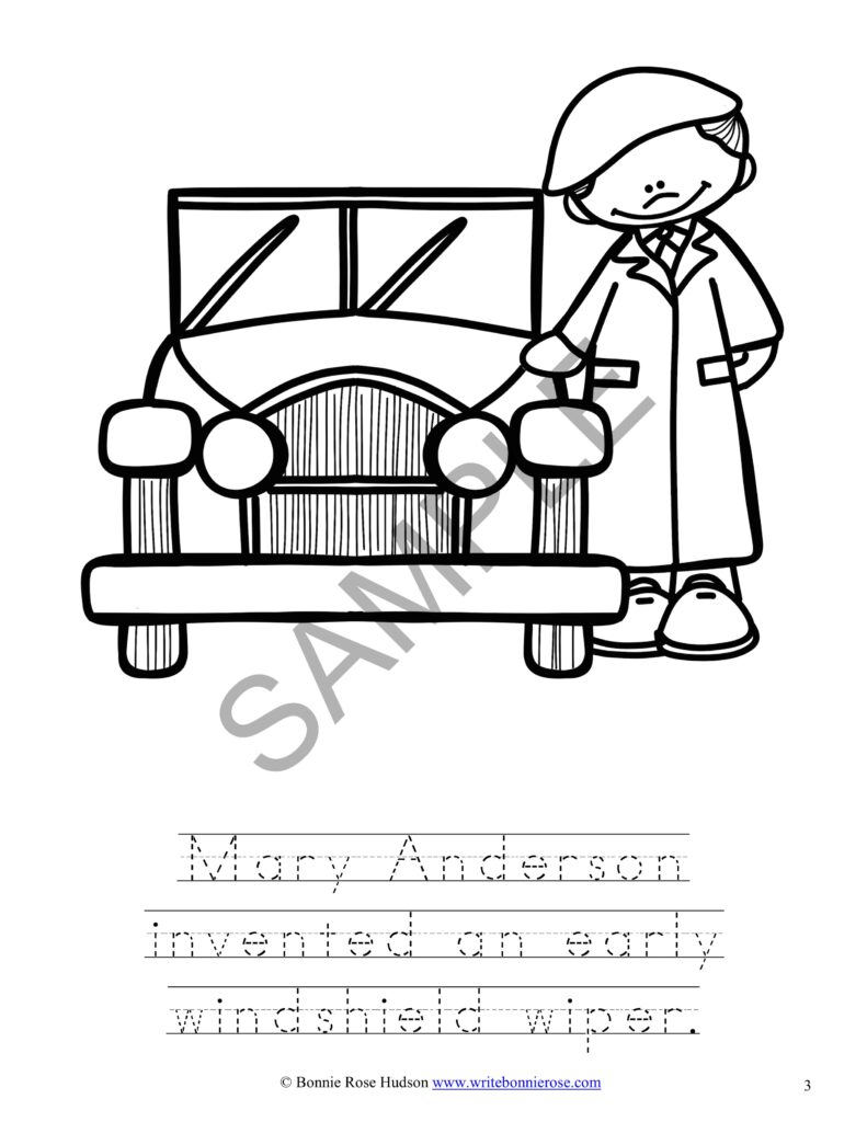 Inventors Coloring Book-Level B | Made By Teachers