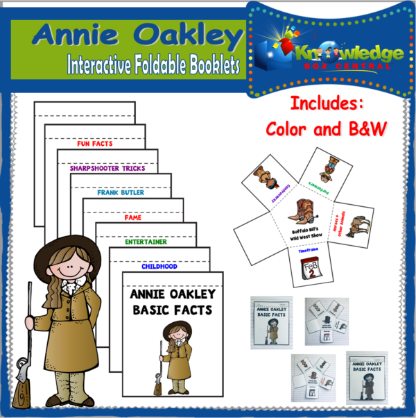 Annie Oakley Interactive Foldable Booklets | Made By Teachers