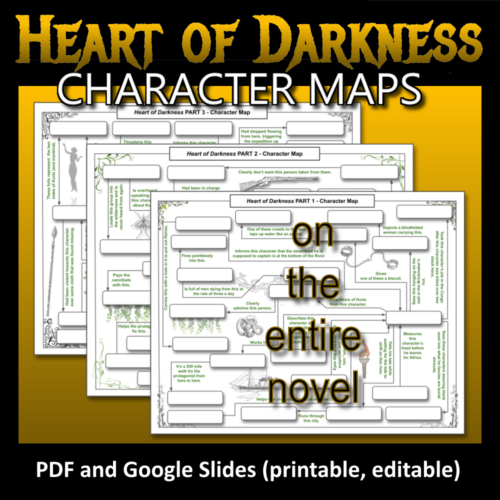 THREE Character Maps on HEART OF DARKNESS (all 3 parts) - PDF & Slides ...