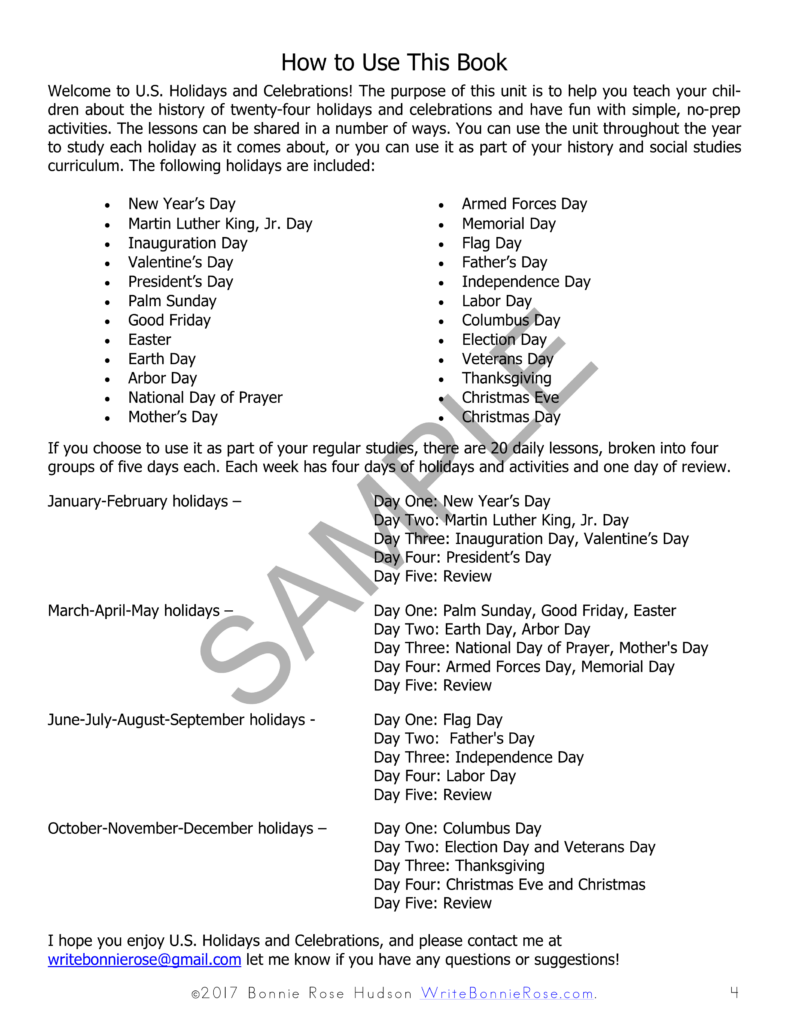 U.S. Holidays and Celebrations | Made By Teachers