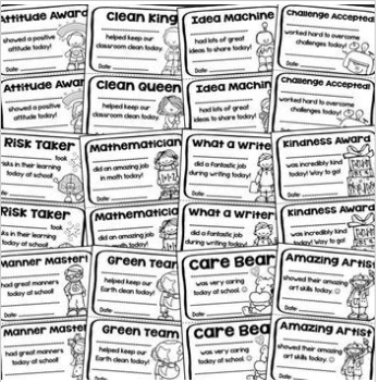 Positive Notes Home Parent Teacher Communication Forms Handouts ...