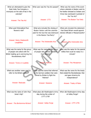 A Spy for General Washington Board Game | Made By Teachers