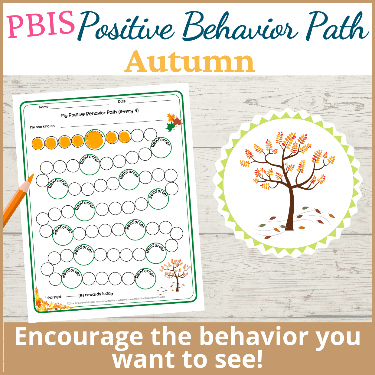 PBIS Positive Behavior Path- Autumn | Made By Teachers