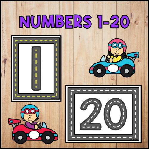 Road Number Mats | Number Posters | Made By Teachers