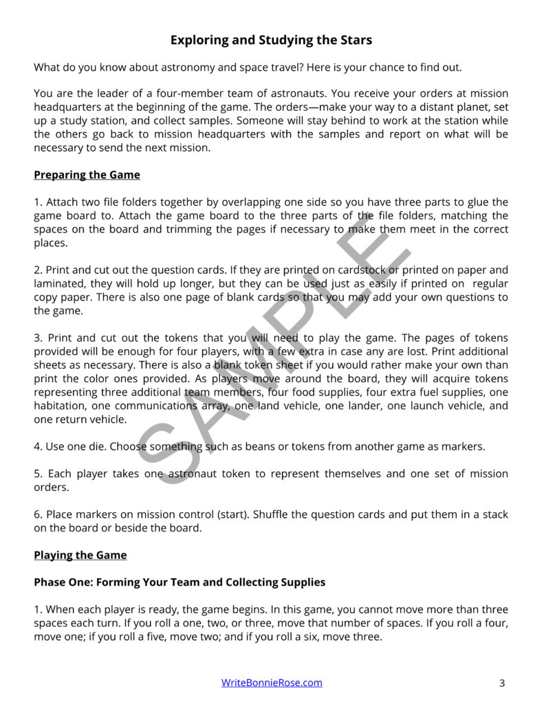 Exploring & Studying the Stars Astronomy Board Game | Made By Teachers