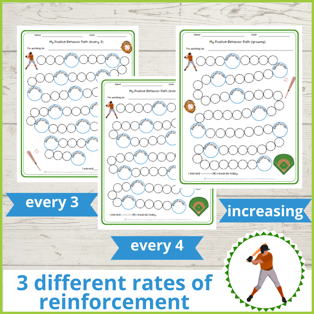 PBIS Positive Behavior Path- Baseball | Made By Teachers