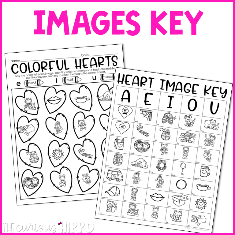 CVC short vowel practice - Valentine's Day | Made By Teachers