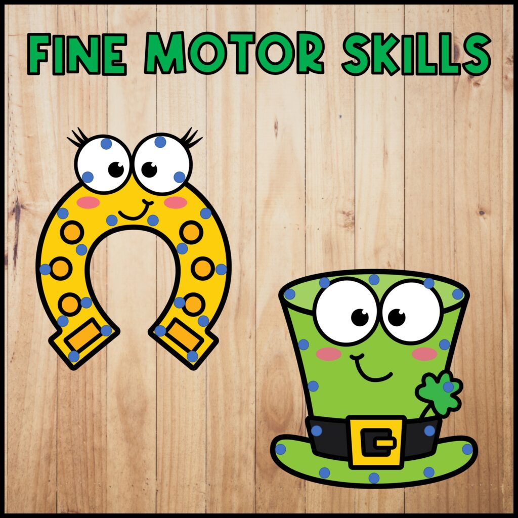 St. Patrick’s Day Lacing Cards | Fine Motor Activities | Made By Teachers