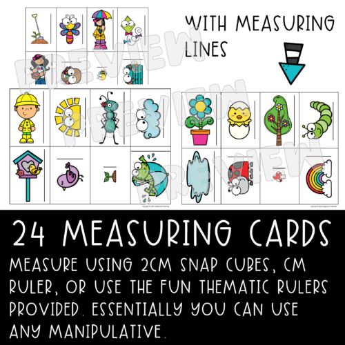 Spring Measurement Activities BUNDLE Spring Measurement Worksheets ...