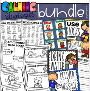 Calming Strategies Calm Corner Coping Skills Posters Mini Book ...