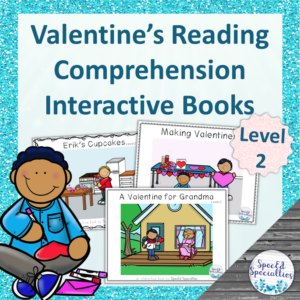 Valentine's Day Reading Comprehension Adapted Books (Lvl 2) | Made By ...