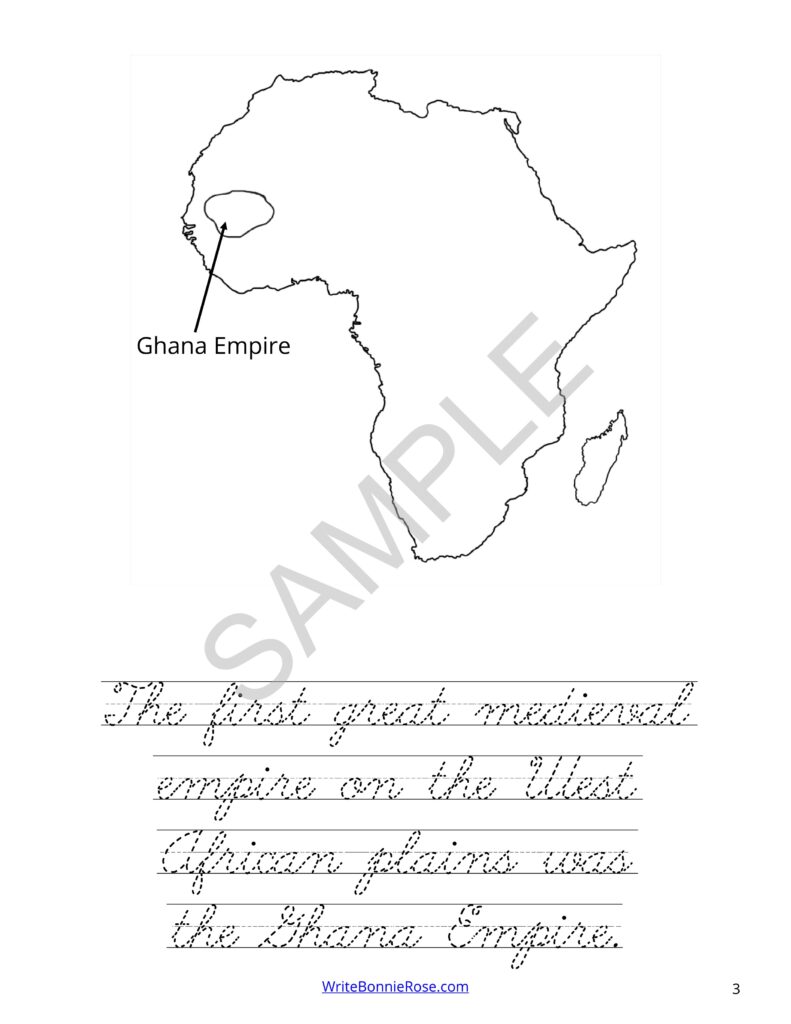 Kingdoms of Medieval Africa Coloring Book-Level C | Made By Teachers
