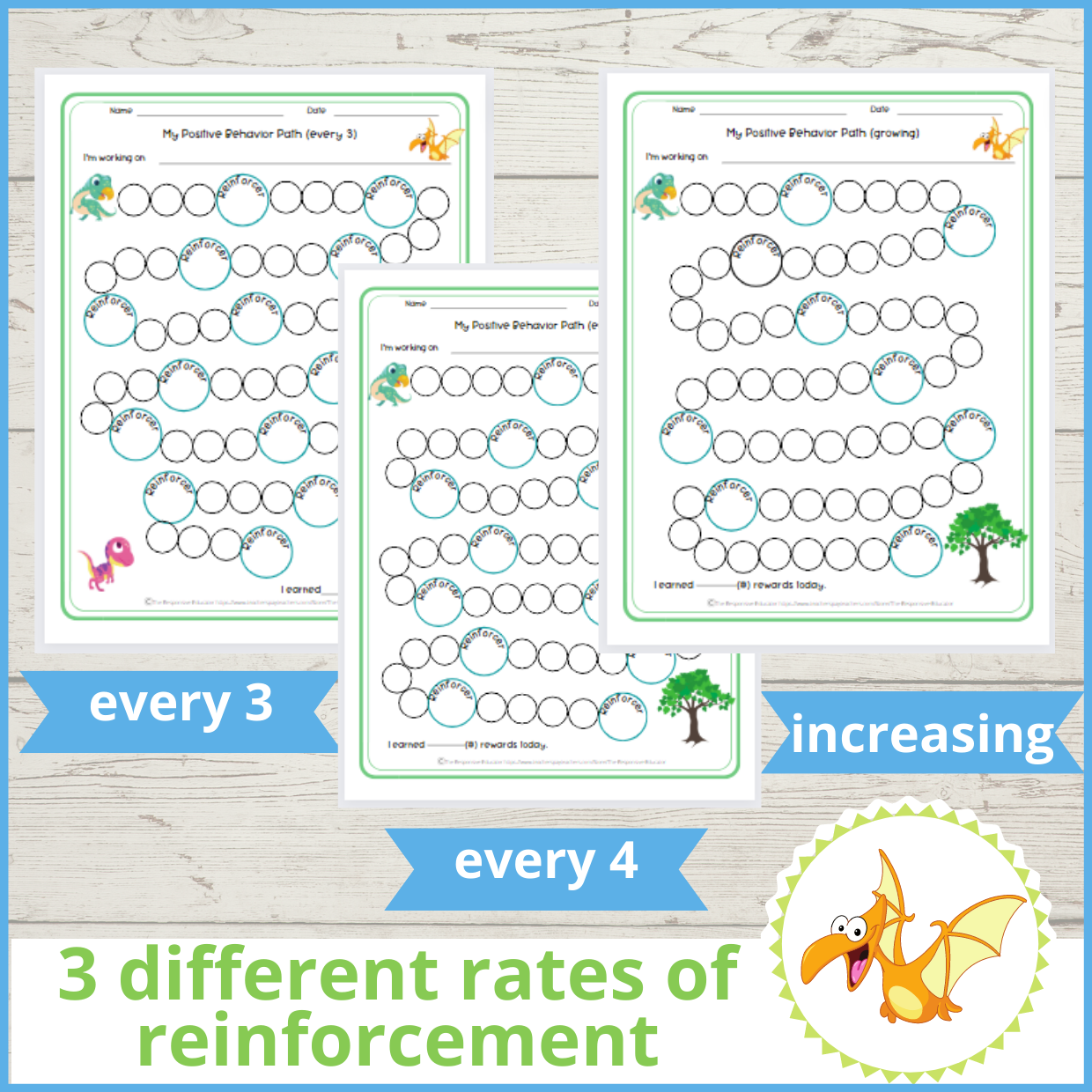 PBIS Positive Behavior Path- Dino Babies | Made By Teachers