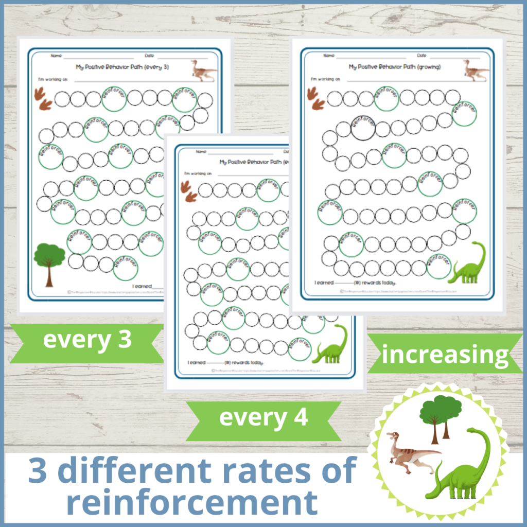 PBIS Positive Behavior Path- Dinosaurs | Made By Teachers