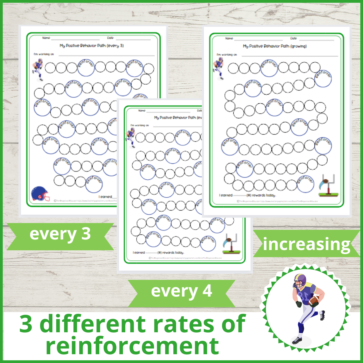 PBIS Positive Behavior Path- Football | Made By Teachers