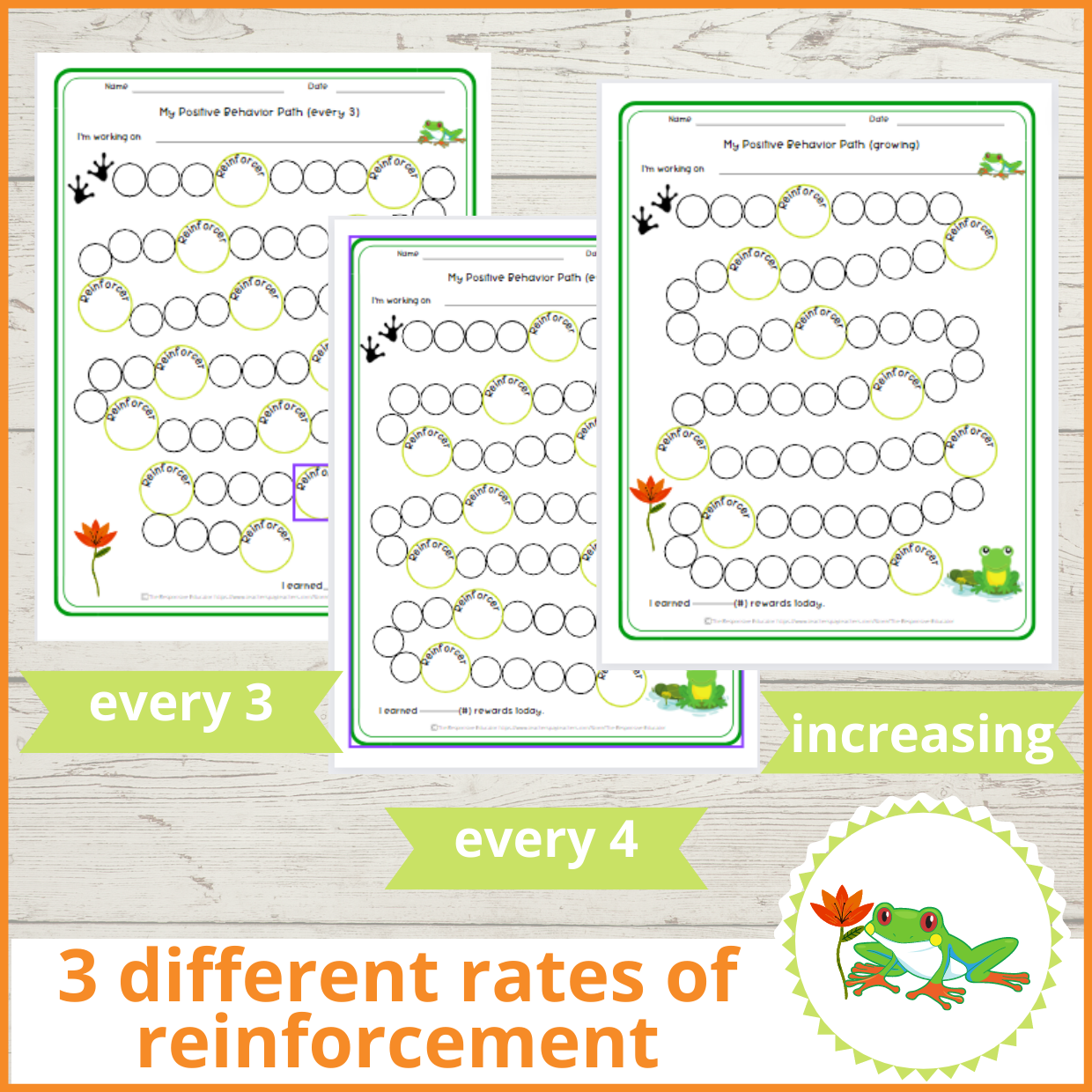 PBIS Positive Behavior Path- Frogs | Made By Teachers