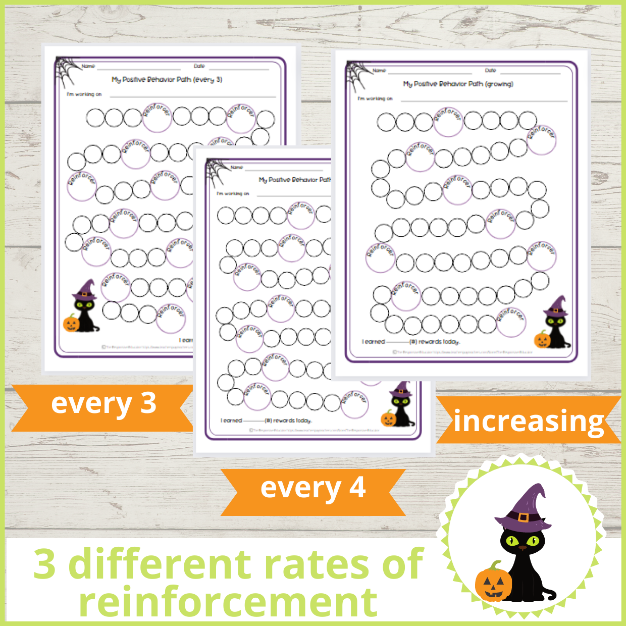 PBIS Positive Behavior Path- Halloween | Made By Teachers