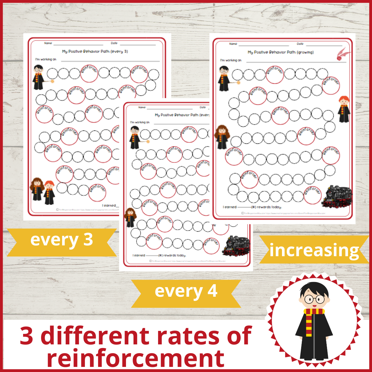 PBIS Positive Behavior Path- Harry Potter | Made By Teachers