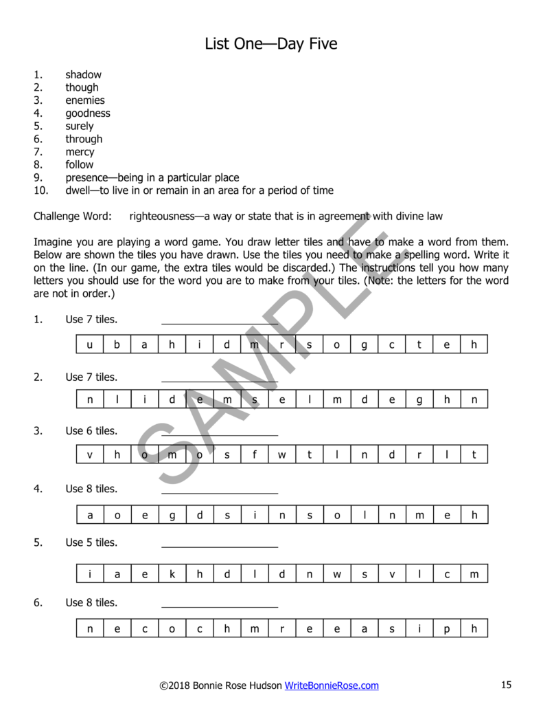 Fun With Spelling: Grade 4 | Made By Teachers