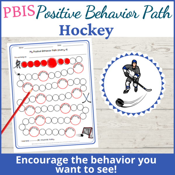 PBIS Positive Behavior Path- Hockey | Made By Teachers