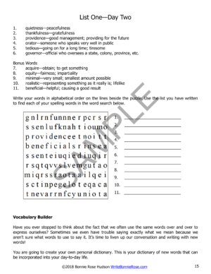 Fun With Spelling: Grade 5 | Made By Teachers