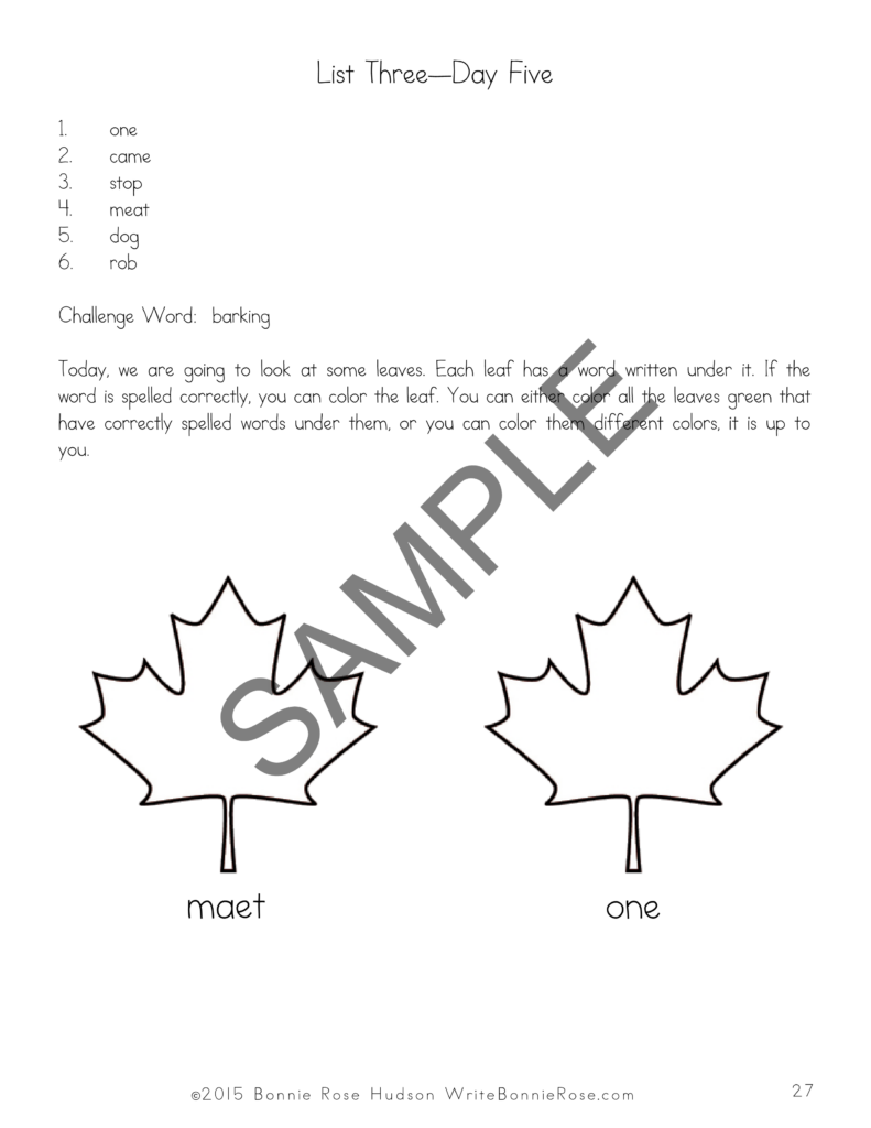 Elementary Spelling Fun First Grade | Made By Teachers