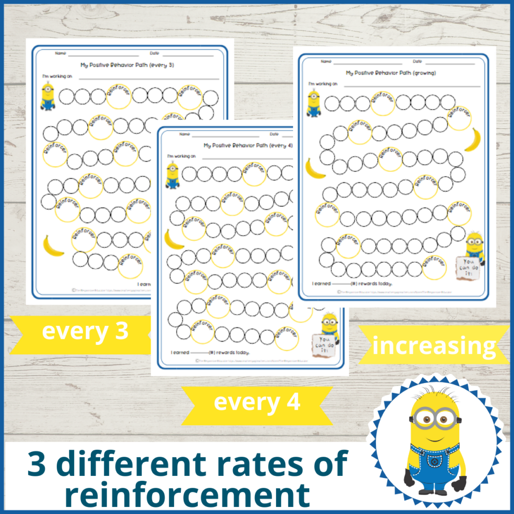 PBIS Positive Behavior Path- Minions | Made By Teachers