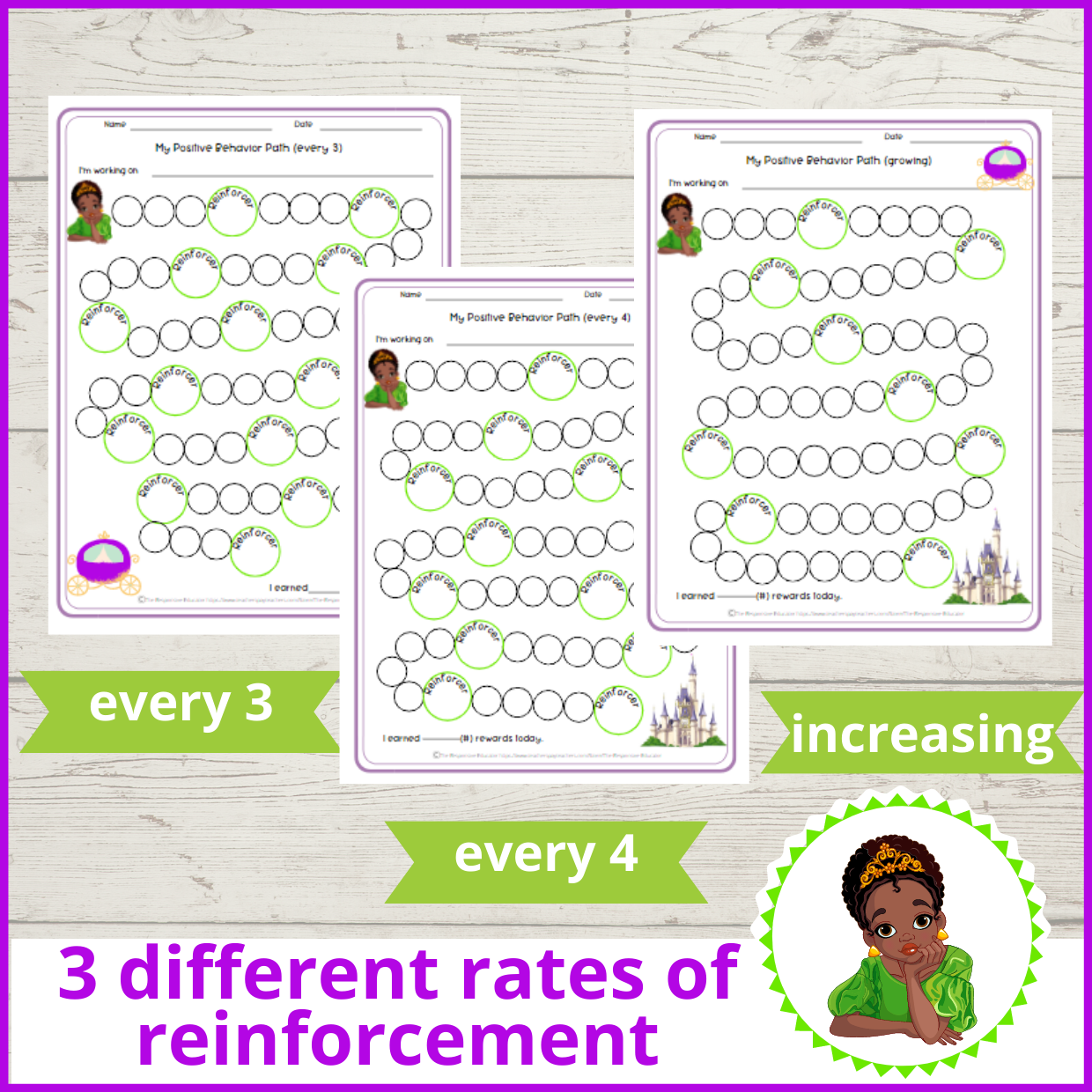 PBIS Positive Behavior Path- Princess (2) | Made By Teachers