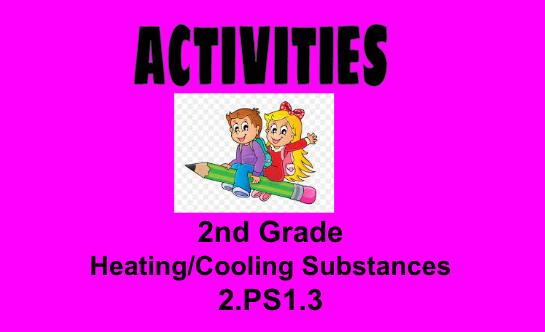 2nd Grade Science Heating & Cooling Substances Activity 2.PS1.4 ...